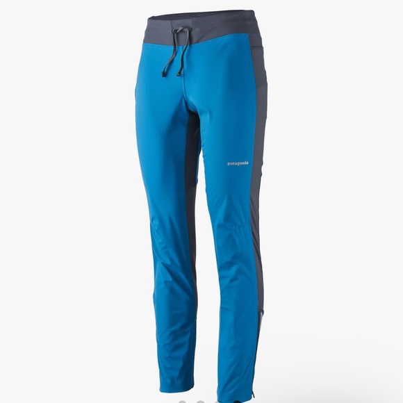 Patagonia | Pants & Jumpsuits | Patagonia Womens Wind Shield Pants Blue ...